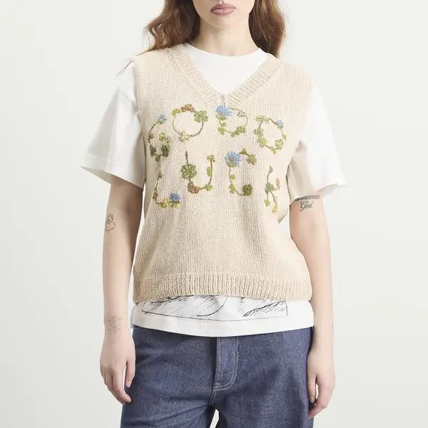 STORY MFG. Hand Knit Party Vest
