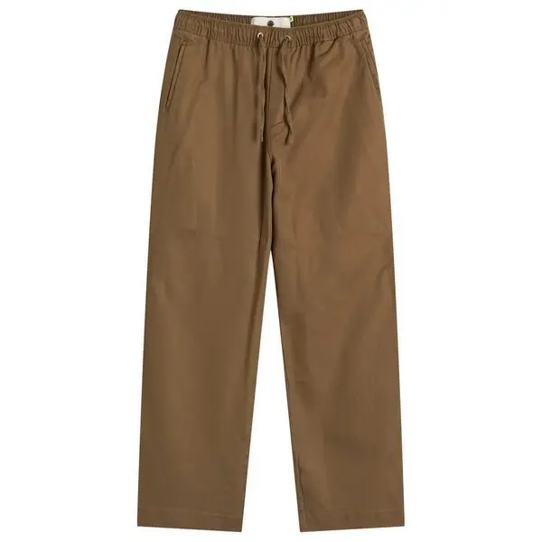NEW AMSTERDAM SURF ASSOCIATION Twill Work Trousers - Brown