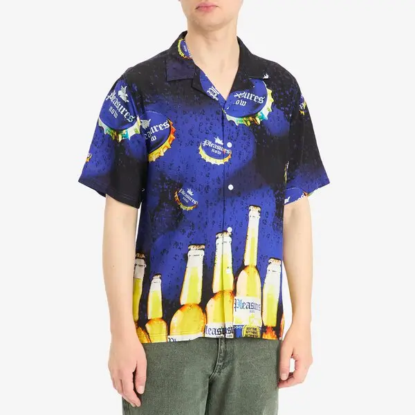 PLEASURES Cerveza Vacation Shirt