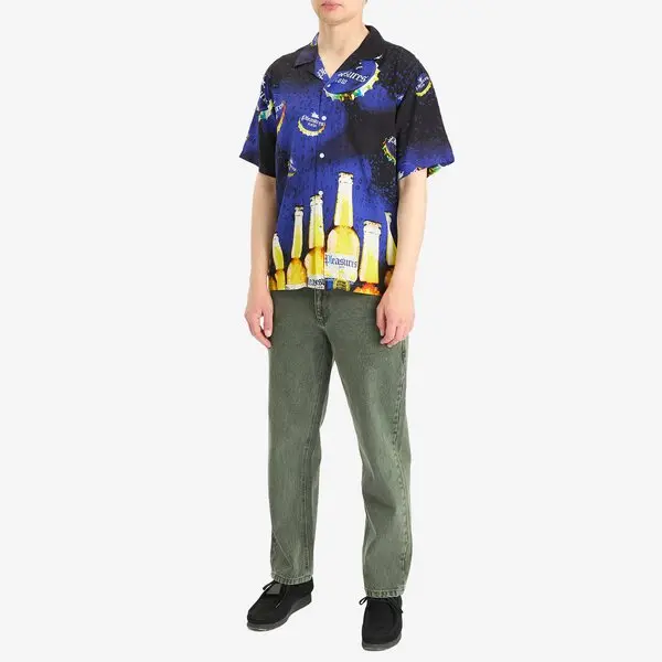 PLEASURES Cerveza Vacation Shirt