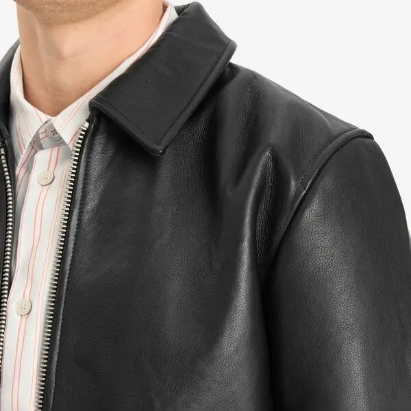 WON HUNDRED Dutton Leather Jacket