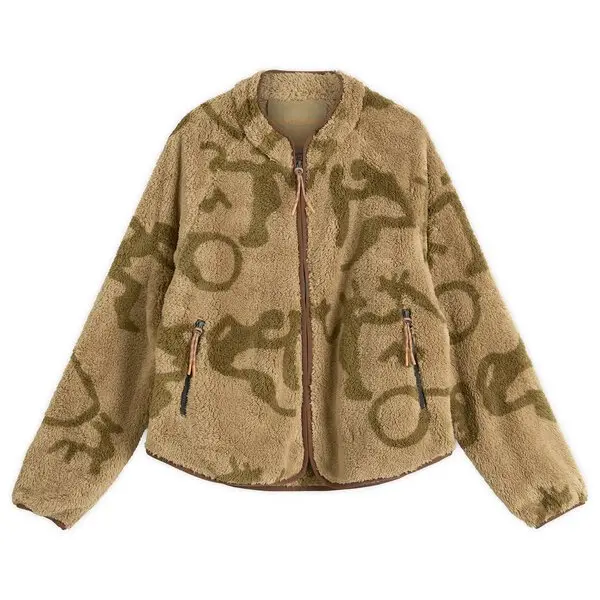 KA_YO_PROTOTYPE Petroglyph Fleece Jacket - Mole