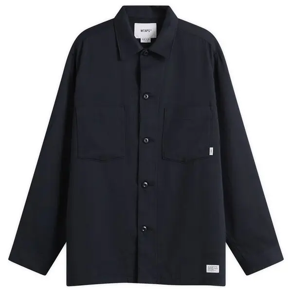WTAPS Cbw Long Sleeve Shirt - Navy