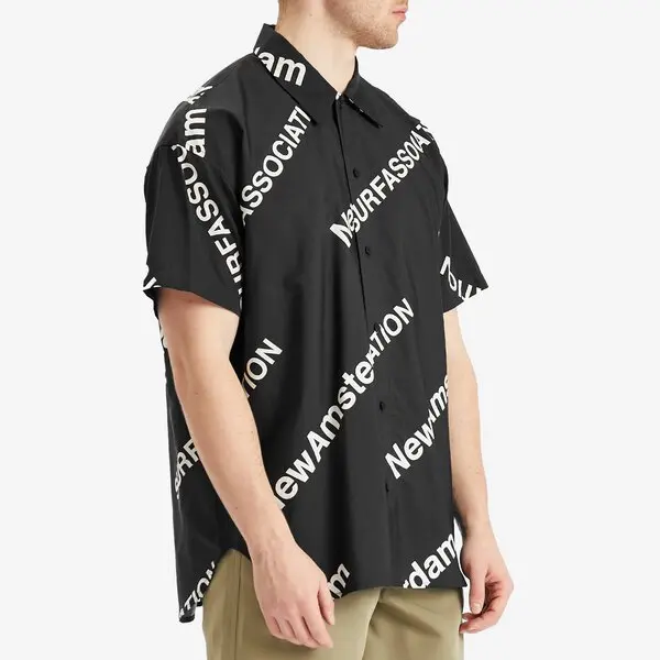NEW AMSTERDAM SURF ASSOCIATION Logo Printed Shirt