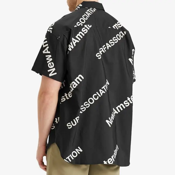 NEW AMSTERDAM SURF ASSOCIATION Logo Printed Shirt