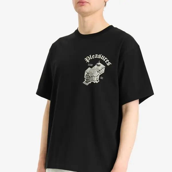 PLEASURES Chapel Heavyweight T-shirt