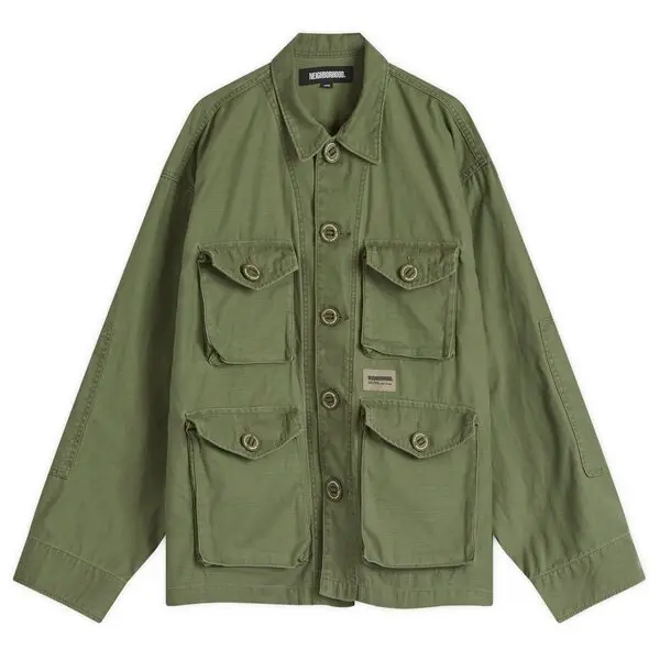 NEIGHBORHOOD Bdu Shirt - Olive Drab