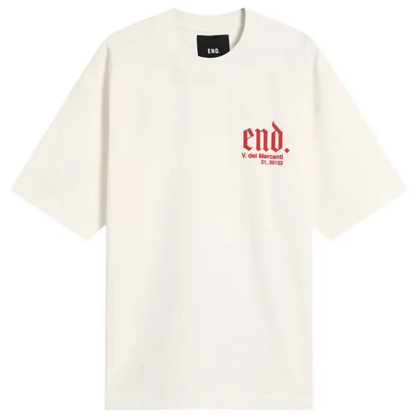 END. City Series 2.0 Milan T-shirt - Ecru