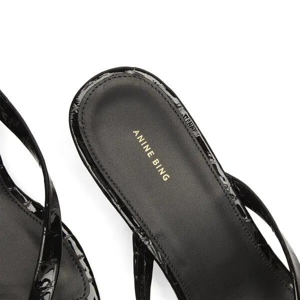 ANINE BING Noelle Thong Heels