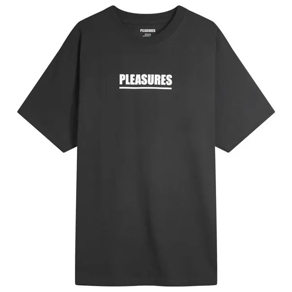 PLEASURES Scripture T-shirt - Black