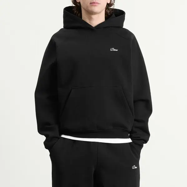 DIME Cursive Small Logo Hoodie