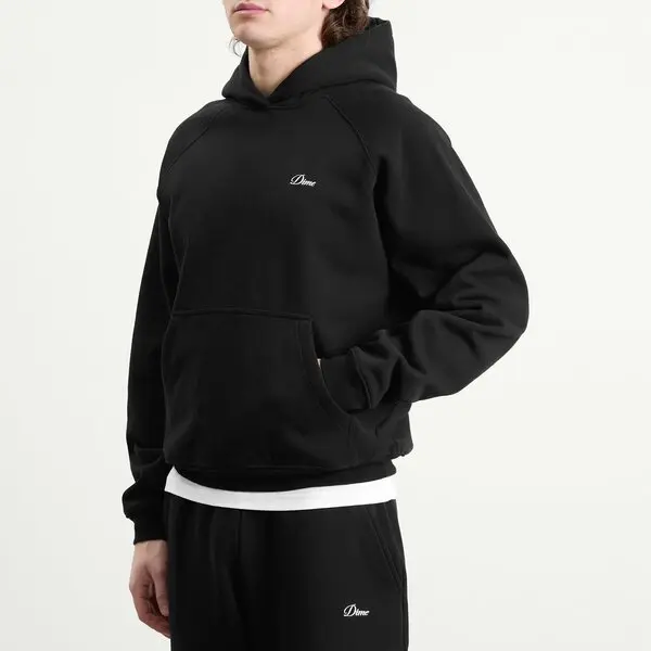 DIME Cursive Small Logo Hoodie