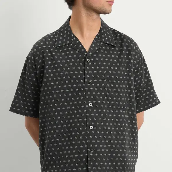 NEIGHBORHOOD Monogram Pattern Hawaiian Shirt