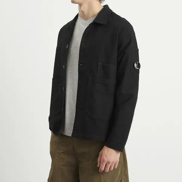 C.P. COMPANY Double Satin Lens Overshirt