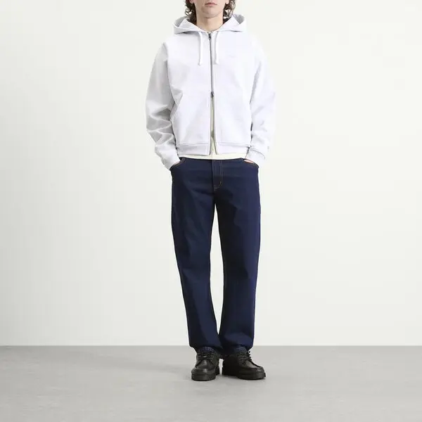 DIME Cursive Small Logo Zip Hoodie