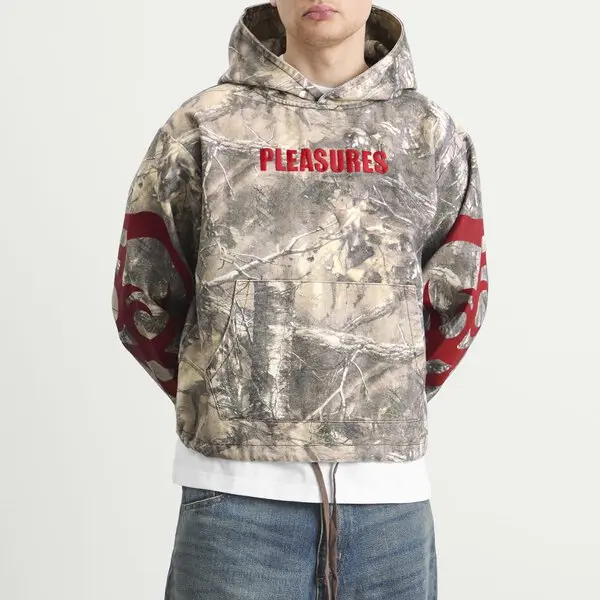 PLEASURES Hunt Canvas Hoodie