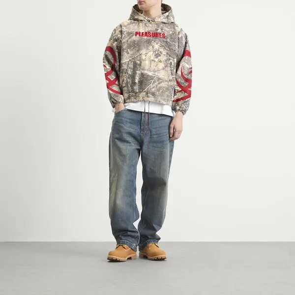 PLEASURES Hunt Canvas Hoodie