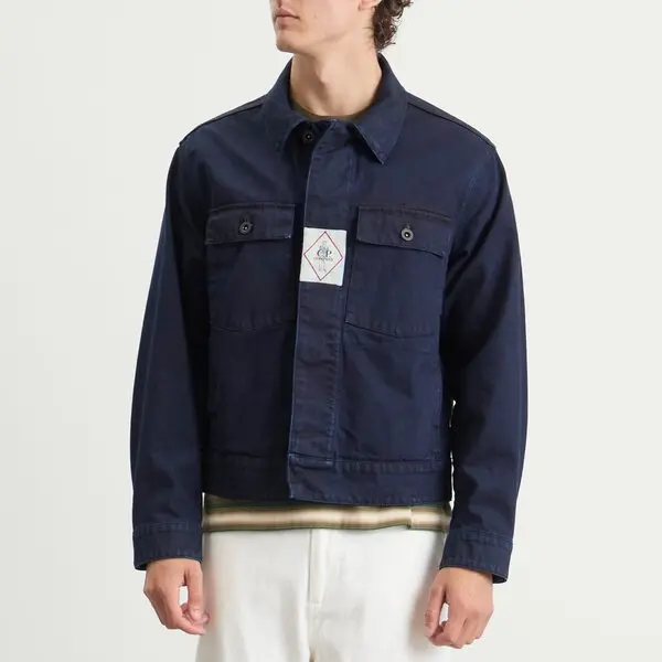 C.P. COMPANY Plated Denim Work Jacket