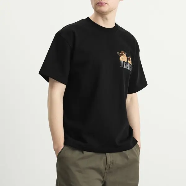 PLEASURES Dynamic Emboirdery T-shirt