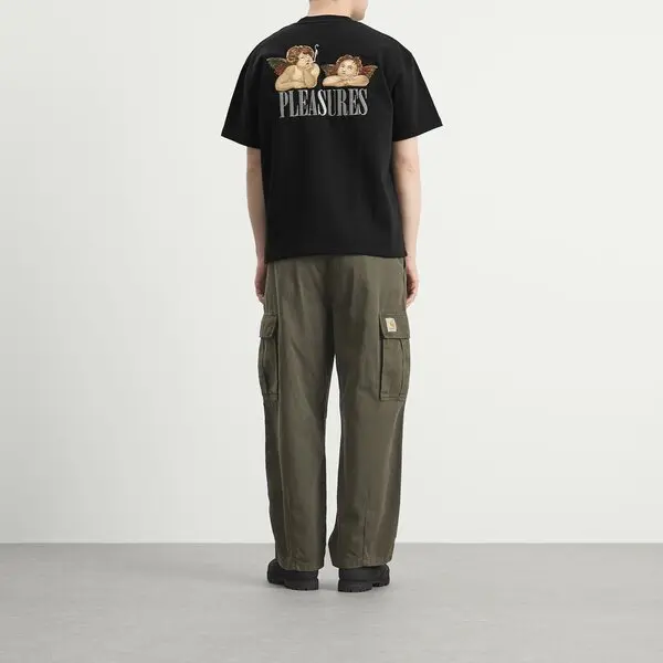 PLEASURES Dynamic Emboirdery T-shirt
