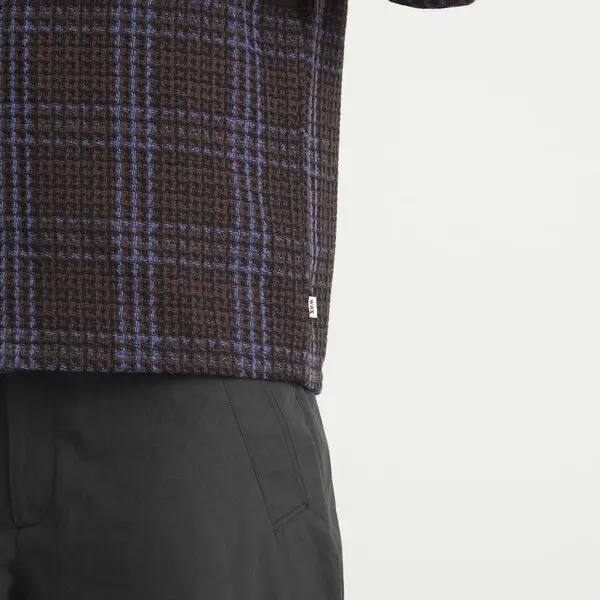 WAX LONDON Whiting Skate Check Overshirt
