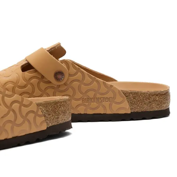 BIRKENSTOCK S Boston Bone Embossed 50th Anniversary - Natural