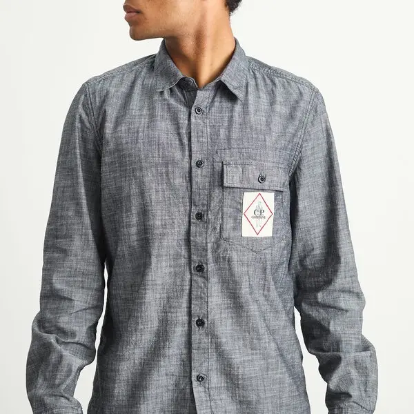 C.P. COMPANY Chambray Overshirt