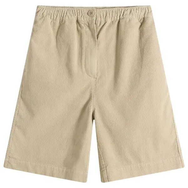 NOTHING WRITTEN Cotton Corduroy Shorts - Macadamia