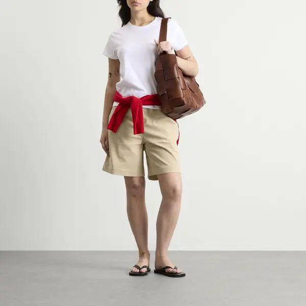 NOTHING WRITTEN Cotton Corduroy Shorts