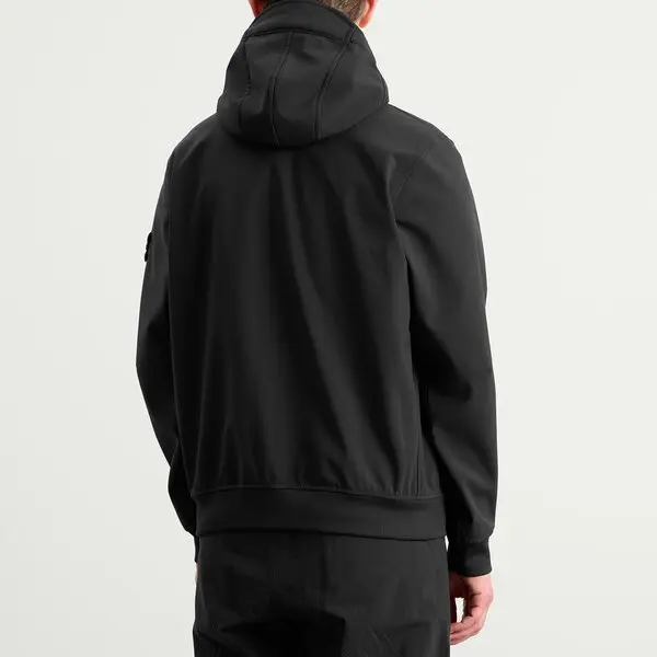 Stone Island Soft Shell-r Hooded Jacket