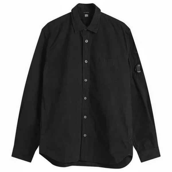 C.P. COMPANY Microreps Lens Shirt - Black