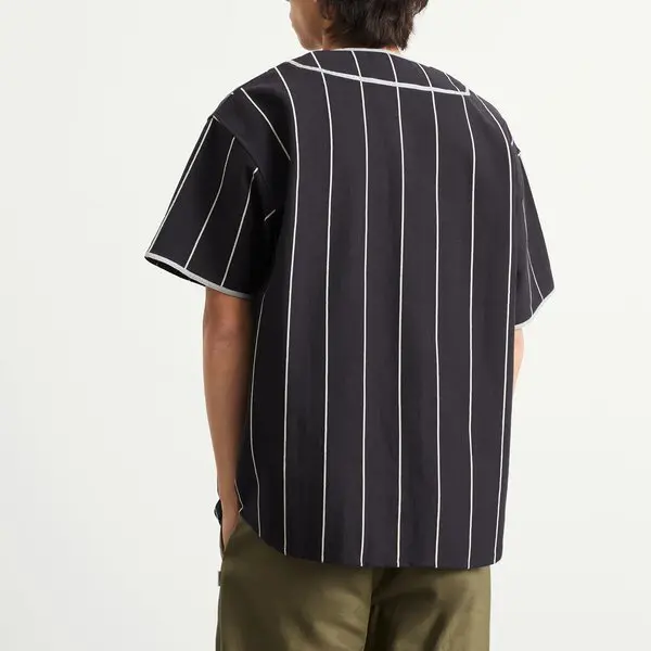 WTAPS Stripe Baseball Shirt