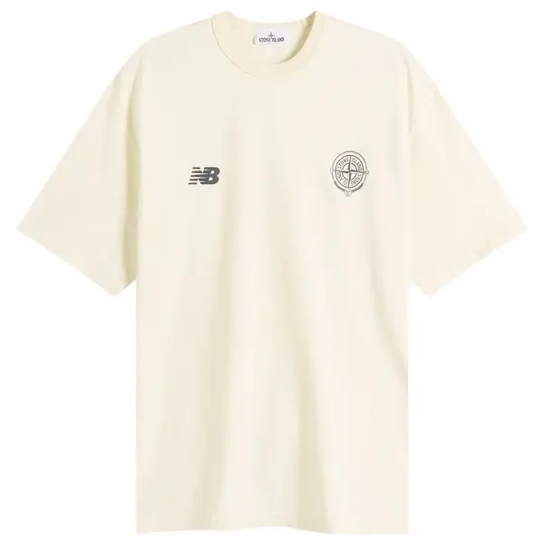 Stone Island X New Balance T-shirt - Ivory
