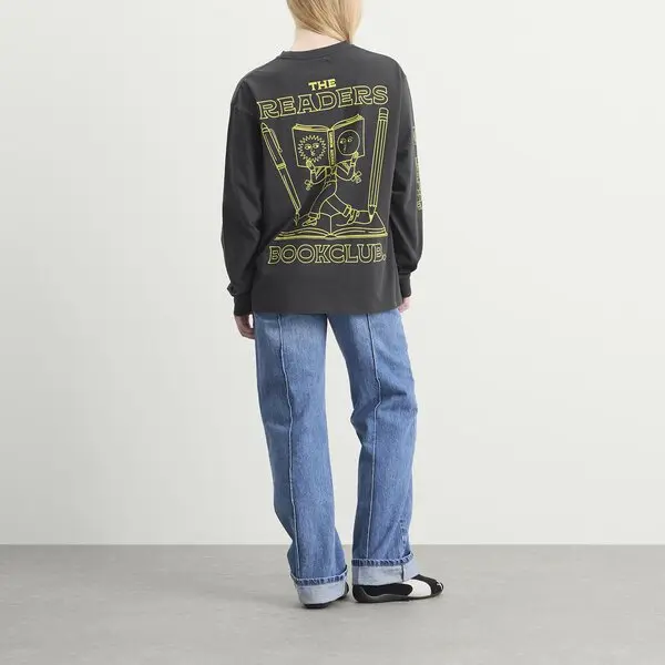 DAMSON MADDER The Reader Long Sleeve T-shirt