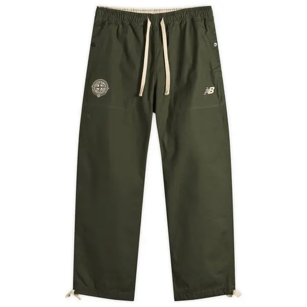 Stone Island X New Balance Loose Reversible Pants - Juniper