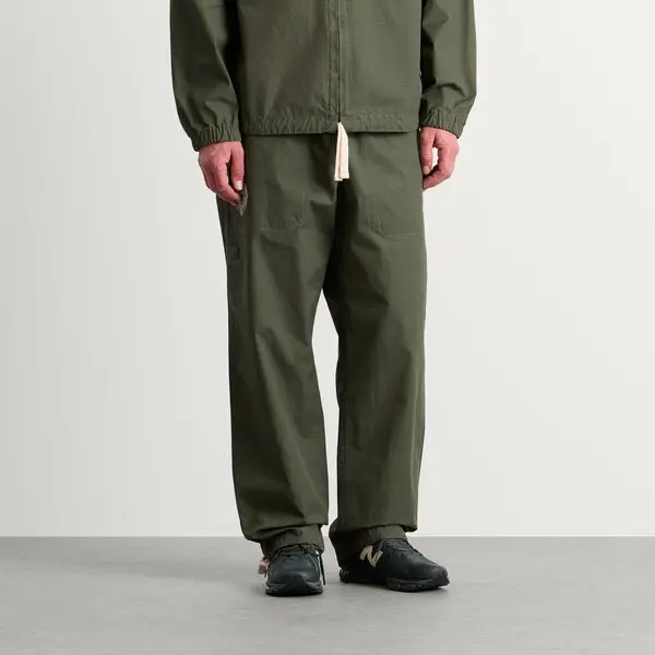 Stone Island X New Balance Reversible Cotton Ripstop Loose Fit Trousers