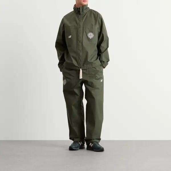 Stone Island X New Balance Reversible Cotton Ripstop Loose Fit Trousers