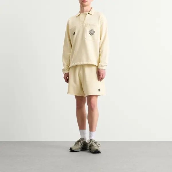 Stone Island X New Balance Polo - Ivory