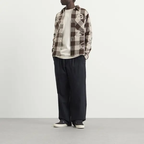 ICECREAM Multi Logo Check Ls Shirt