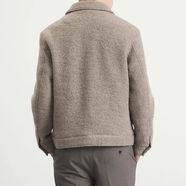WAX LONDON Newgate Melange Wool Jacket