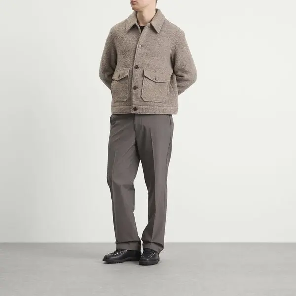 WAX LONDON Newgate Melange Wool Jacket