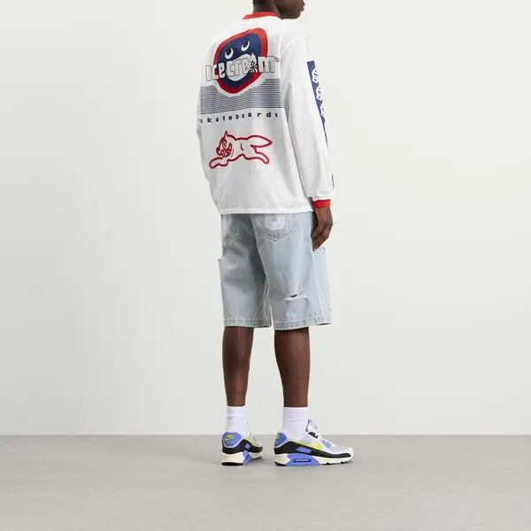 ICECREAM Moto Ls Mesh Shirt