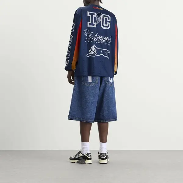 ICECREAM Moto Racer Long Sleeve Mesh Shirt