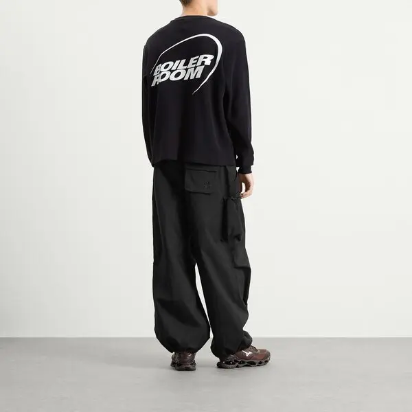 BOILER ROOM Waffle Long Sleeve T-shirt