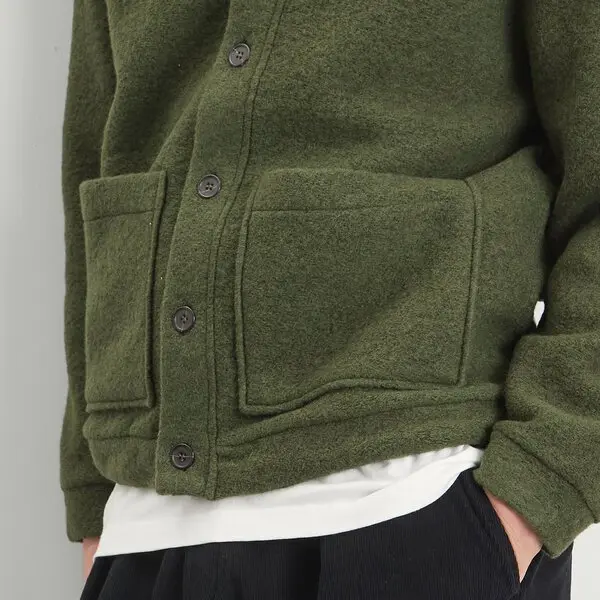 Universal Works Wool Fleece Advance Cardigan
