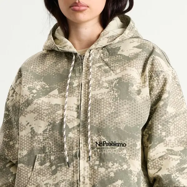 NO PROBLEMO Forest Ripstop Work Jacket