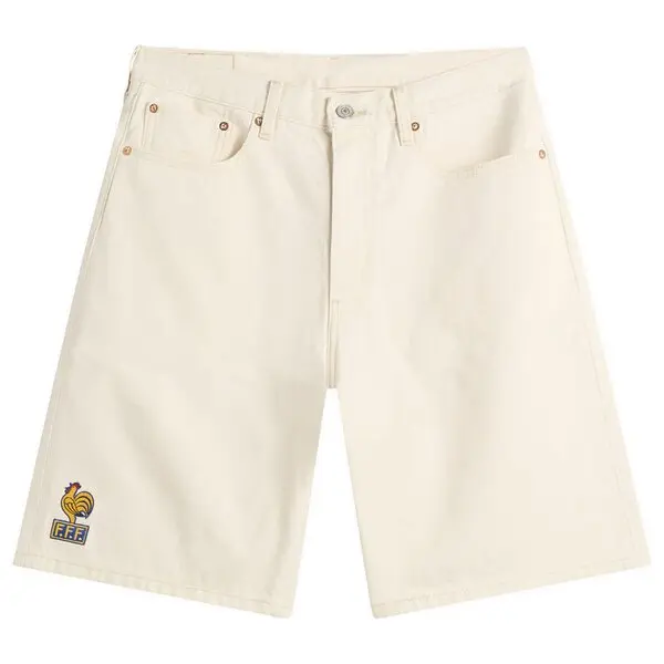 LEVI'S France 478 Baggy Shorts - Ecru