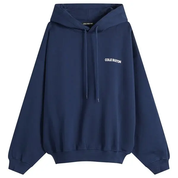 COLE BUXTON Cb Sportswear Hoodie - Navy