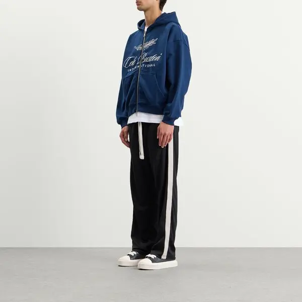 COLE BUXTON International Zipped Hoodie - Navy