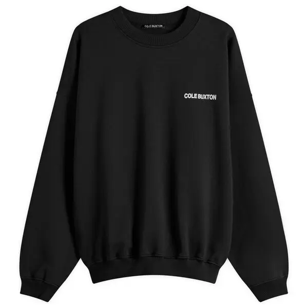 COLE BUXTON Cb Sportswear Sweatshirt - Black